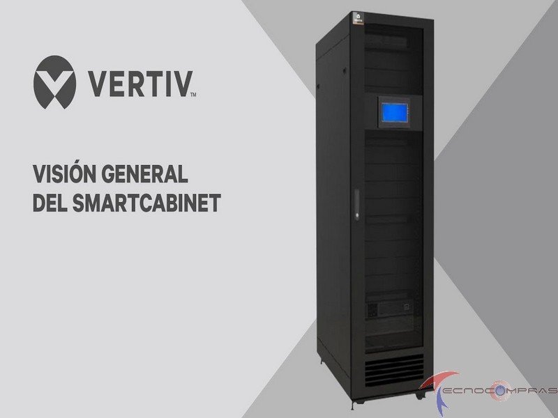 Datacenter SMART CABINET VERTIV Smartcabinet Detalles del sistema E-rack sellado con puerta ...